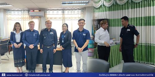 The Chief Executive Officer of BIVAC (LAO) CO., LTD., visited the tax ...